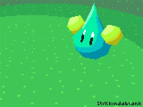 Sparky From Kirbys Adventures With A Pico 8 Style Made In Blender And