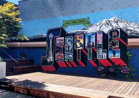 Murals Aplenty Visit Seattle