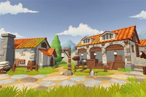 Urp Stylized Fantasy Environment Pack 3d Environments Unity Asset