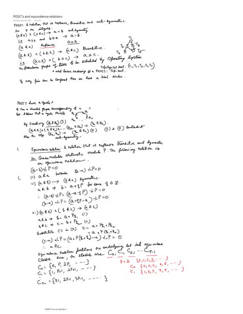 Poset Tree Traverals Instructor Bhadrachalam Chitturi Cs 3305 Posets And Equivalence
