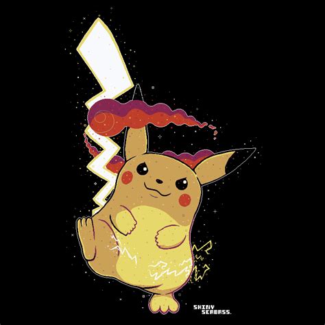 Pixilart Gmax Pikachu By Shinyseabass