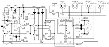 Automatic Voltage Regulator AVR Circuit Scheme Download Scientific Diagram