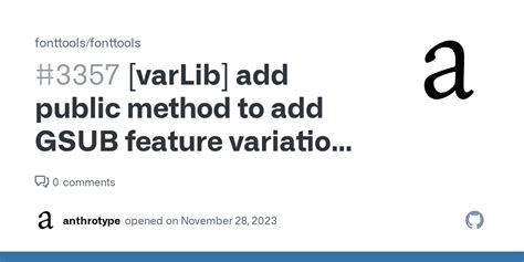 Varlib Add Public Method To Add Gsub Feature Variations To Existing