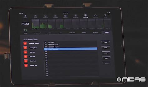 How To Set Up A Midas M C And DN USB To Run A Virtual Soundcheck CX Network