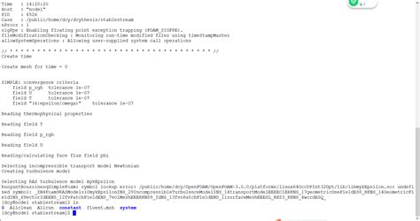 Implement A New Turbulence Model In Openfoam