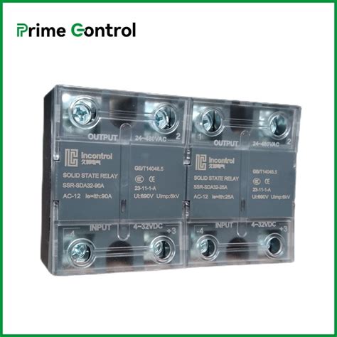 Four Screws Ports Signal Phase Solid State Relay SSR And Solid State Relay