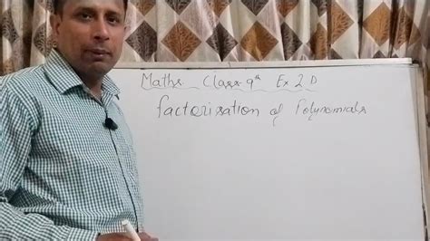 Factorisation Of Polynomials Class 9th Maths Ncert By Ravindra Sir Youtube