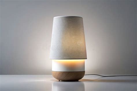 Sleek Voice Controlled Smart Lamp Stock Illustrations 6 Sleek Voice