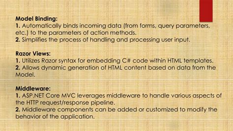 Ppt Introduction To Aspnet Core Mvc And The Mvc Pattern Powerpoint