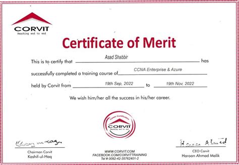 Asad Ali On Linkedin Ccna Certificate From Corvit Systems Corvit