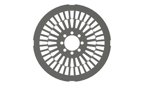 전기 모터용 고정자 및 로터 시트 흰색 배경에 고립된 3d 그림 0명에 대한 스톡 사진 및 기타 이미지 0명 3차원 형태 강철 Istock