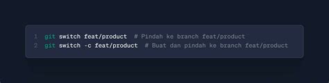 Sysym 🚀 Perbedaan Git Switch Dan Git Checkout 🔹 Git Facebook