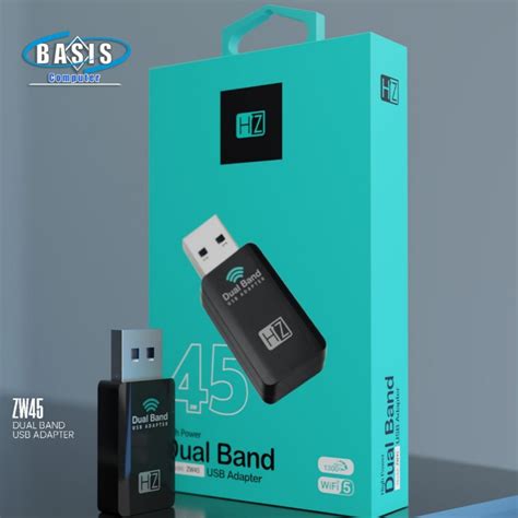 Heatz Dual Band Wifi 1300mbps อะแดปเตอร์ Usb 3 0 5g ไร้สายพลังงานสูง Zw45 Shopee Thailand