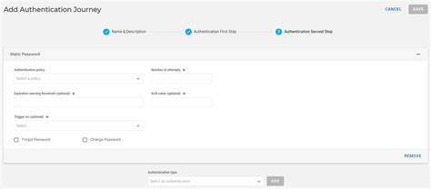 Second Step Authentication