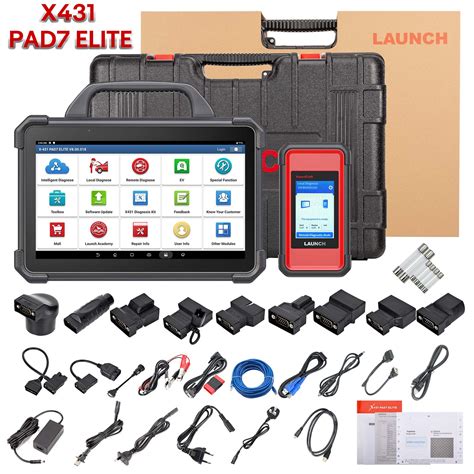 Launch X PAD Ⅶ Elite PAD Plus GIII X Prog Plus IMMO Programmer MCU Kit ECU Online Programmin