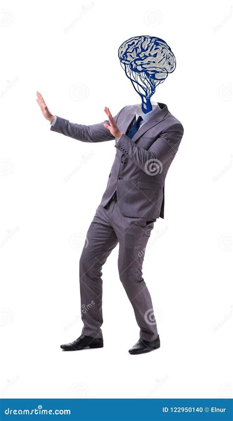 The Man In Artificial Intelligence Concept Stock Photo Image Of Interface Intellectual