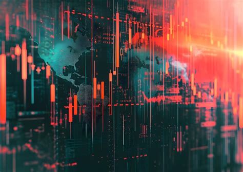 Financial Concepts Global Recession Economy And Declining World Business Crisis Economic Falling