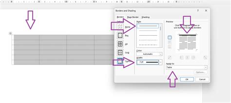 Why Are The Borders In My Table Not Displaying Microsoft Qanda