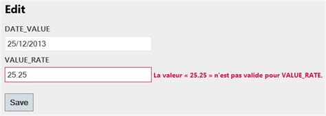 Débutant Décimal Ce Champ Doit être Un Nombre Jqueryvalidatejs