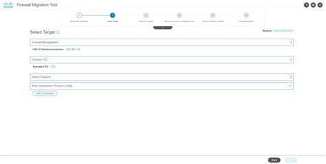 configure the secure firewall migration tool for asa migration cisco