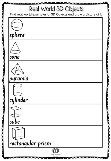 Nets For 3d Objects