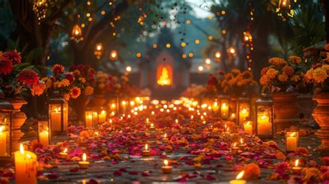 Premium Photo Array Of Candles On Table