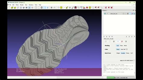 Meshlab Tutorial Fundamental Manipulations Youtube