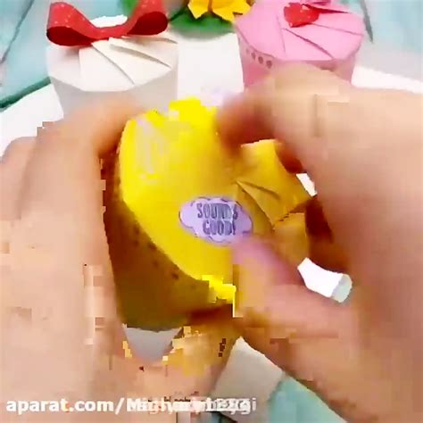 اموزش کاردستی جعبه کادو