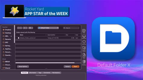 app star of the week get to your favorite folders faster with default folder x for mac