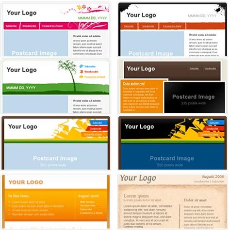 100 Free HTML Email Newsletter Templates Patternhead