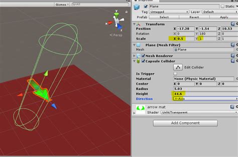 Capsule Collider X Axis No Reaction Unity Engine Unity Discussions