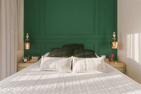 Dormitório Casal Cabeceira Verde Quarto Verde Musgo Dormitorios Casal