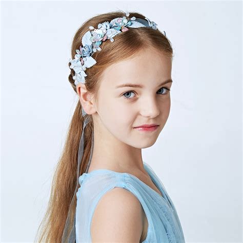 패션 나비 어린이 머리띠 아이 헤어 밴드 귀여운 소녀 꽃 헤어 쥬얼리 액세서리 수제 진주 투구 아이bridal Headbandwedding Bridalhair