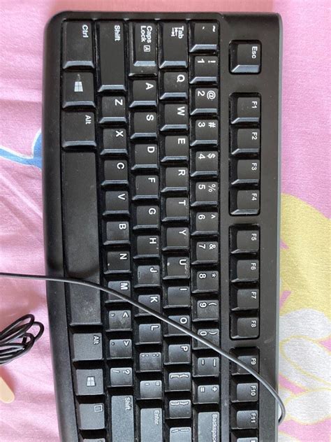 Logitech Wired Keyboard Computers Tech Parts Accessories Computer Keyboard On Carousell