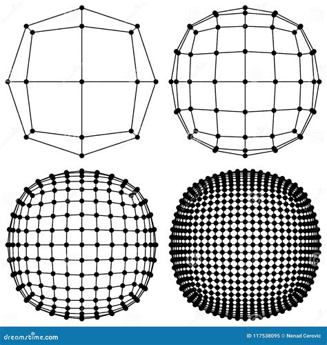 Dna Molecule Fractal Network Structure Vector Abstract Dna String