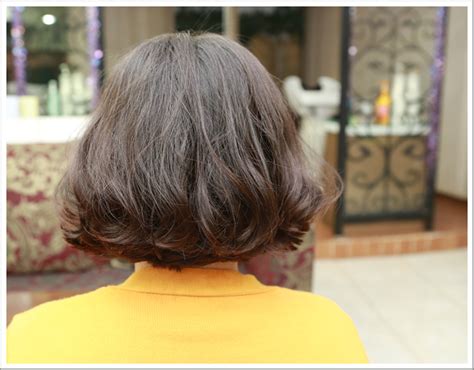 둥근얼굴에 어울리는 단발머리펌 네이버 블로그