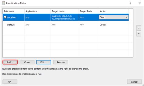 how to configure toolip with proxifier documentation