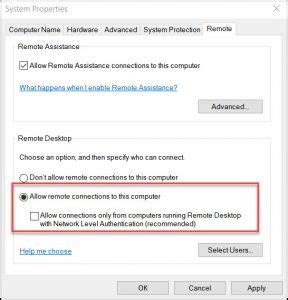 How To Disable Network Level Authentication Prajwal Org