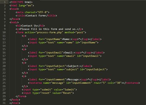 معالجة النماذج في Php Fawatech