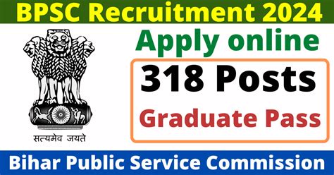Bpsc Jobs Notification 2024 Apply Online For 318 Block Horticulture