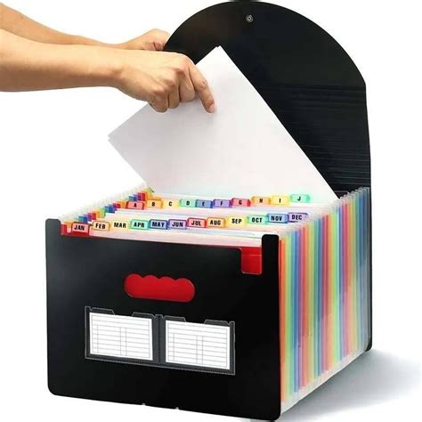 Jual Folder File Dokumen Ukuran A4 File Folder Dokumen Isi 12 24 Slot