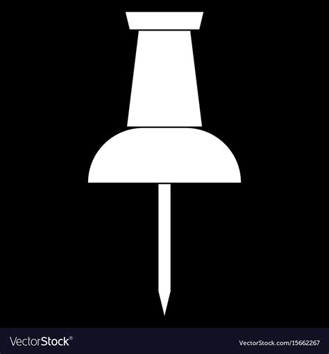 White Pin Icon Order Sales