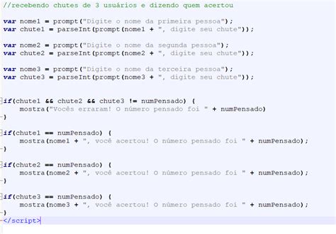 Dúvida Código Não Funciona Corretamente Javascript E Html Desenvolva Um Jogo E Pratique