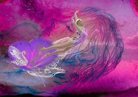 Beautiful 3d Angel Stock Illustration Illustration Of Girl 303174288