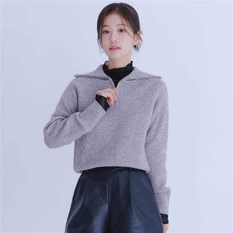 반집업 스웨터 2colors Rmkae4tr23 이랜드몰