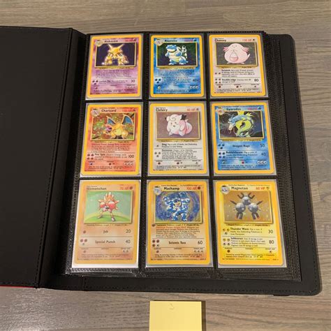 Base Set Master Set Vintage Pokemon Cards Auction