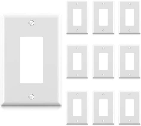 Elegrp Large Size Outlet Covers Wall Plates 1 Gang Decorative Electric