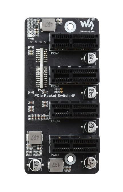 4 Kanałowy Ekspander Pcie Gen 2 X1 Do Raspberry Pi Cm4 Bez