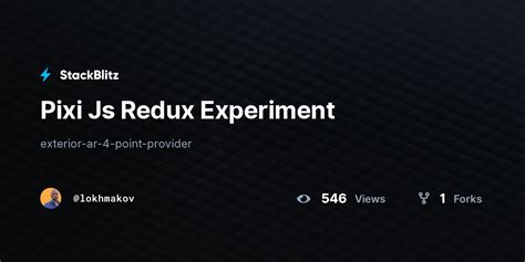 Pixi Js Redux Experiment Stackblitz
