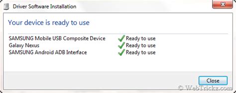 New Method Installing ADB And Fastboot Drivers For Galaxy Nexus On Windows Windows